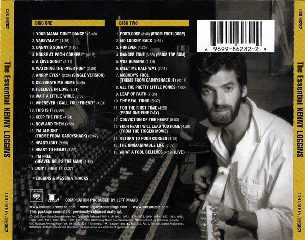 KENNY LOGGINS - The Essential Kenny Loggins (CD, 2002, Columbia ...
