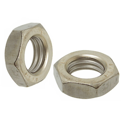Half Nuts Thin Metric Stainless Steel Nut M3 M4 M5 M6 M7 M8 M10 | eBay