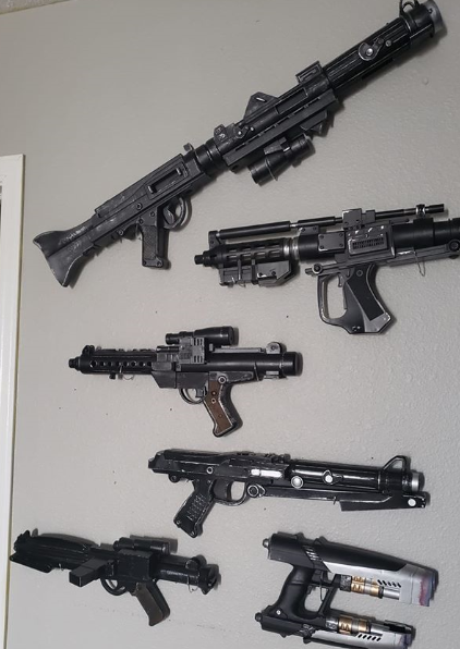 1 STAR WARS Clone Stormtrooper Blaster Prop Replica 1/1 Scale Nice with ...