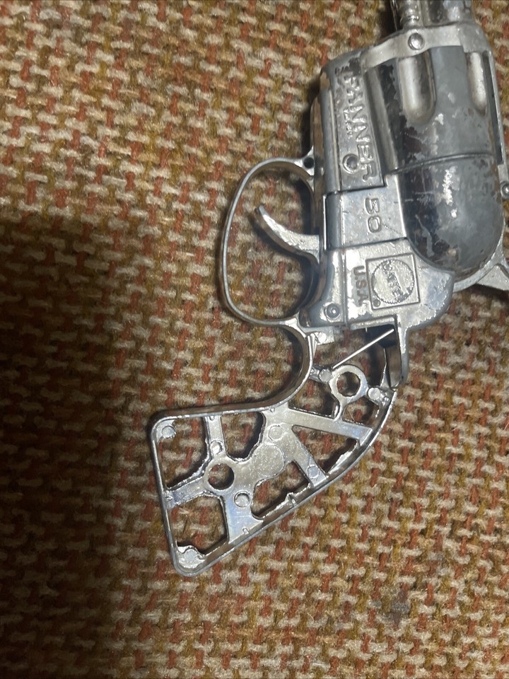 VINTAGE MATTEL FANNER 50 DIE CAST CAP GUN Toy toy toy toy | eBay