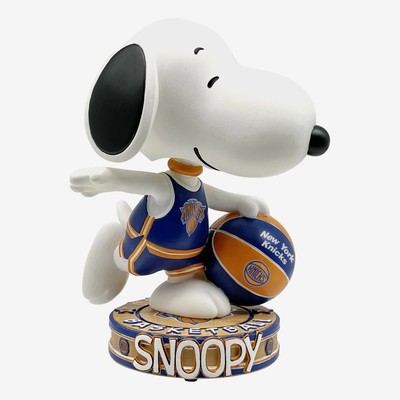 Snoopy New York Knicks Peanuts Bighead Bobblehead NBA Basketball | eBay