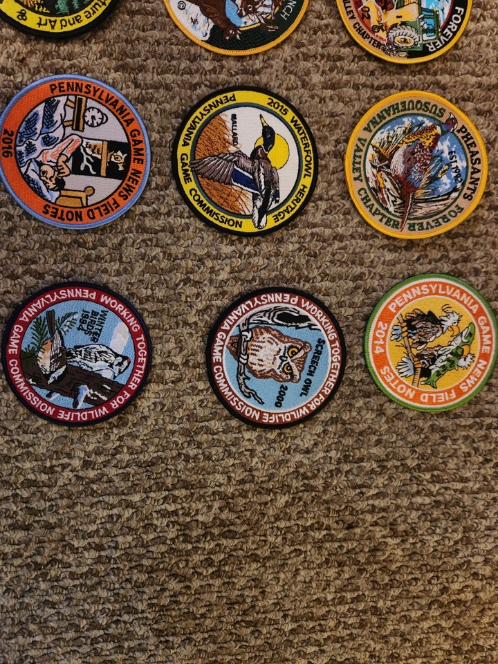 15 All Kinds Of Pennsylvania Game Commission Patches | eBay