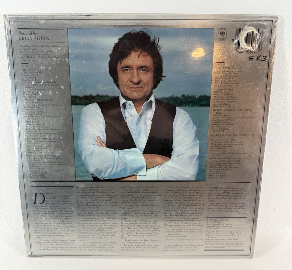 Johnny Cash - Silver - 1979 - Vinyl LP New - Sealed | eBay