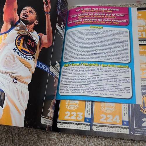 2017-18 Panini NBA Sticker Collection Album - 5% Partial Completed ...