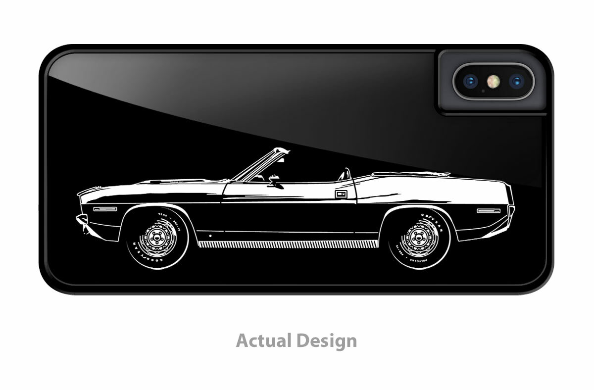 1970 Plymouth 'Cuda Convertible "Profile" Phone Case Samsung Galaxy ...