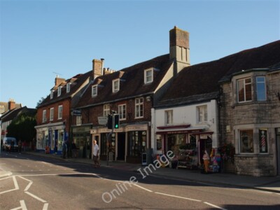 Photo 6x4 Shops in South Street, Wareham, Dorset A variety of shops ...