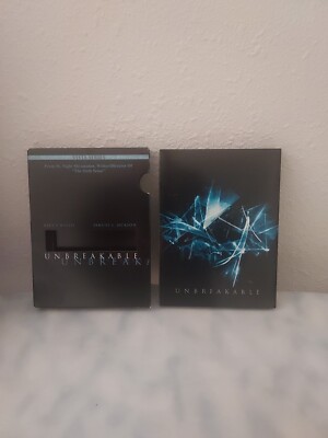 Unbreakable (DVD, 2001, 2-Disc Set, Vista Series) Pre-Owned Tested ...