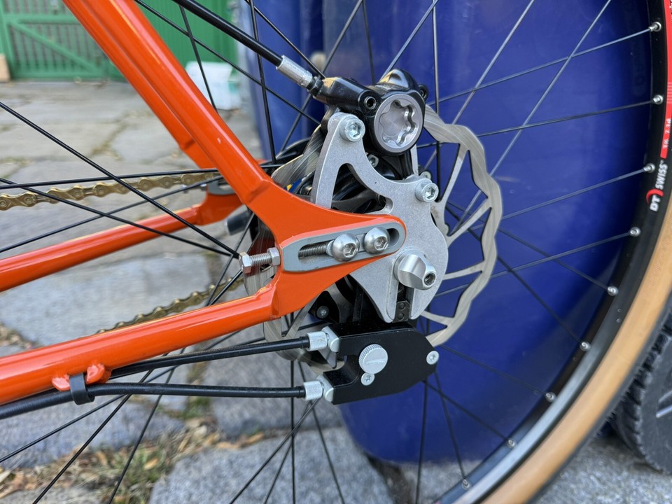 Wily 19” Steel Custom 29” MTB Cruiser Rohloff White Bros Paul Phil Wood ...