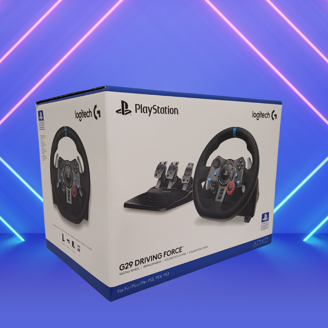 Logitech G29 Driving Force Racing Wheel For Pc Ps3 Ps4 LOGITECH G29