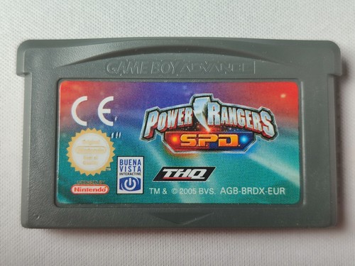 Nintendo Game Boy Advance Power Rangers SPD Edition PAL EUR | eBay