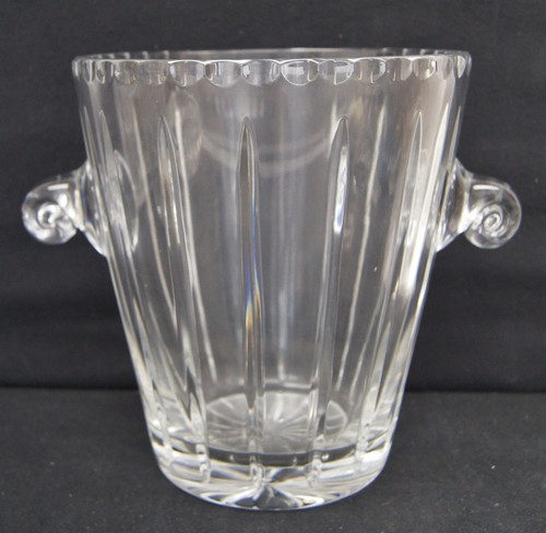BLOCK Crystal Champagne Ice Bucket 9" POLAND HEAVY | eBay
