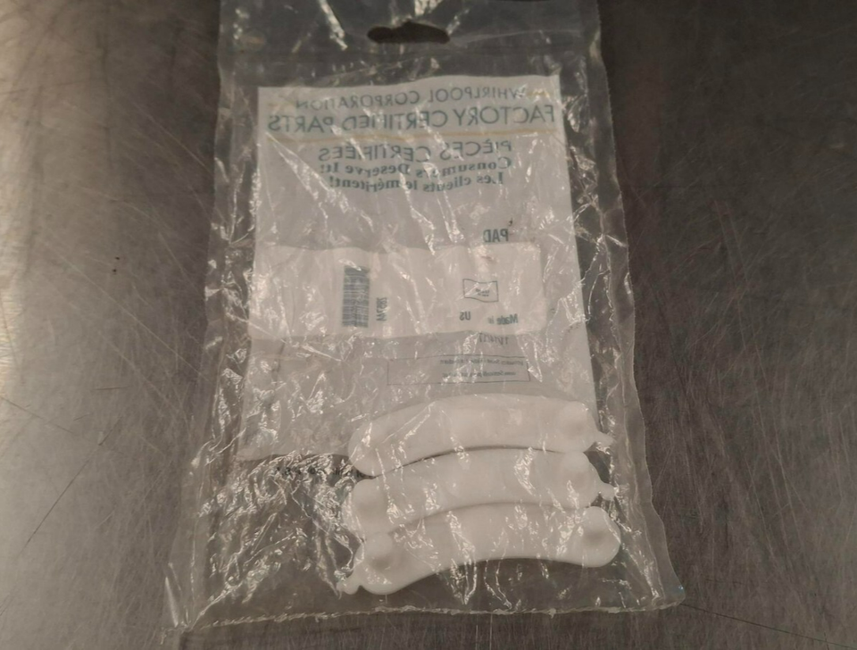 Genuine OEM Whirlpool Kenmore Washer Wear Pads, P/N: 285744 , WP285744 ...