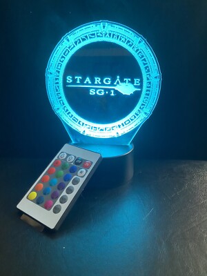 Stargate SG1 Desktop Light Up Sign With Remote. Brand New. | eBay UK