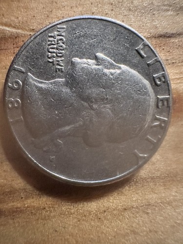 1981 D Quarter Coin Error Filled D Mint Mark Rare | eBay