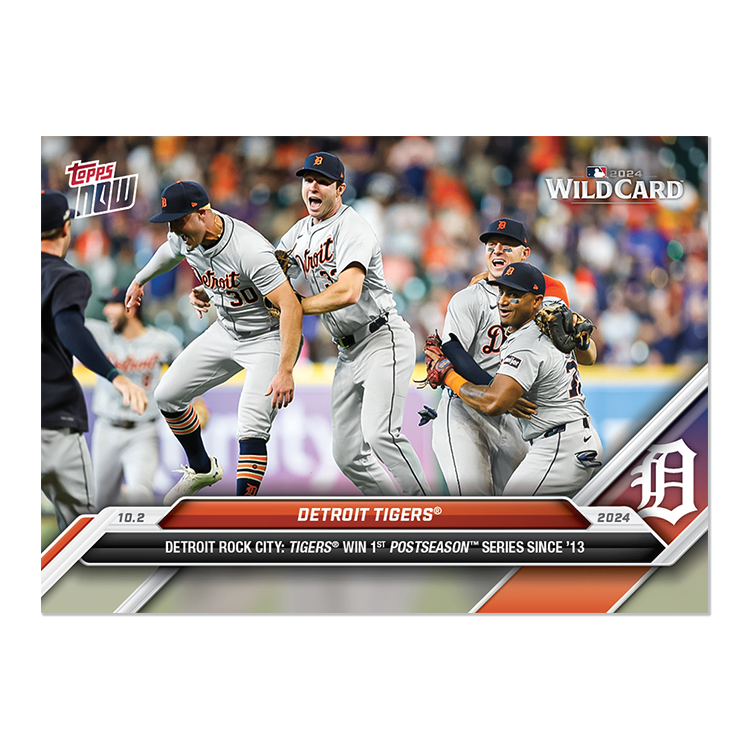 Detroit Tigers Advance To ALDS - 2024 MLB Topps NOW Card 791 | eBay