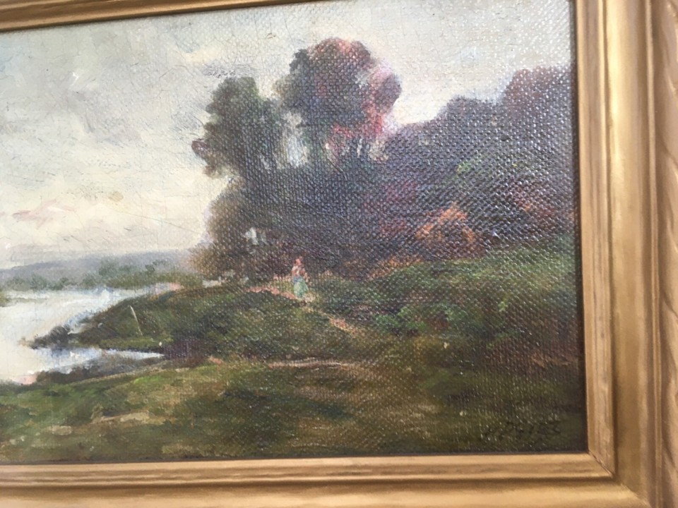 HORACE P. GILES original oil painting 1850-c. 1930s , beautiful | eBay