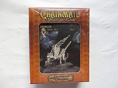 WOTC Chainmail Naresh Howler Pack nib in shrink metal mini Dungeons ...