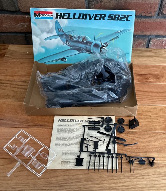 Monogram 1983 Helldiver Sb2c 1/48 Scale 6831 Model Kit for sale online ...