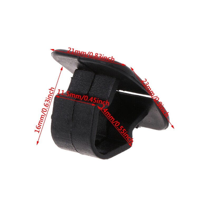 10 Pcs Hood Insulation Plastic Retainer Bonnet Holder Pad Clip ...