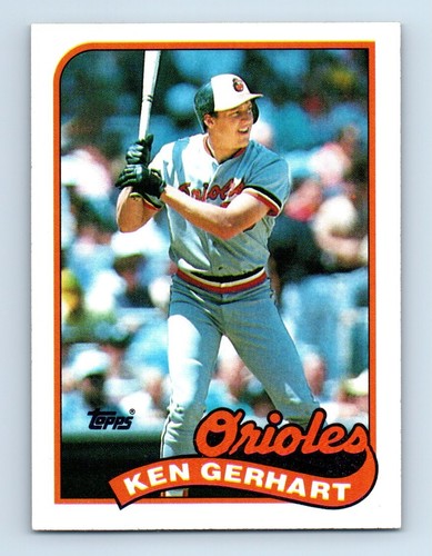 1989 Topps Ken Gerhart Baltimore Orioles #598 | eBay