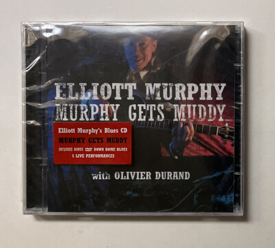 Elliott Murphy Gets Muddy CD + DVD New Sealed Olivier Durand Blues ...