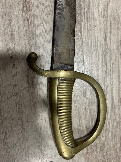 Original French Antique Old 19 Century Napoleonic Briquet Short Sword ...