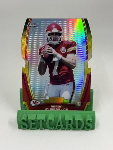 2014 Topps Chrome Rookie Die-Cuts Refractor Aaron Murray #CRDC-AMU ...