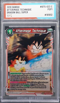 2018 Bandai Afterimage Technique Dragon Ball Super Card #BT5-023 C POP ...