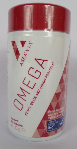 ASEA VIA OMEGA 60 CAPSULES 11/2026 cœur cerveau vision | eBay