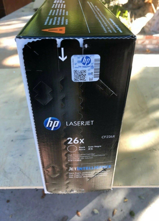 BRAND NEW AND GENUINE HP 26X CF226X IN SEALED RETAIL BOX HIGH CAPACITY ...