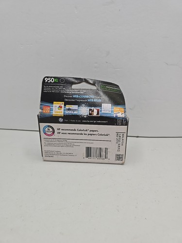 HP Genuine 950XL Black Ink Cartridge CN045AN 950 Xl Sealed Box EXP 2018 ...