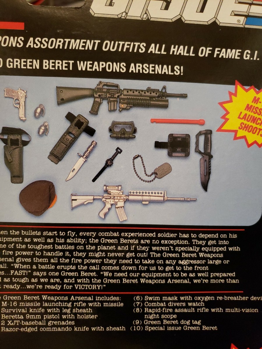 Green Berets Weapons