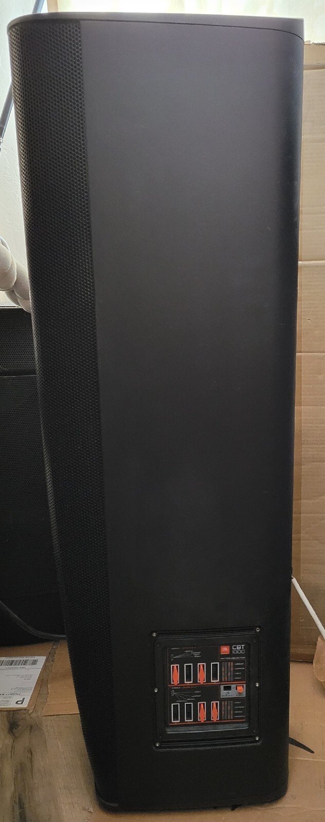 JBL CBT 1000 1500W 2-WAY SWIVEL WALL MOUNT LINE ARRAY GUITAR/LIVE SOUND ...