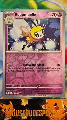 RUBOMBELLE 70PV 076/162 - NEUF - UNCO REVERSE - CARTE POKEMON | eBay
