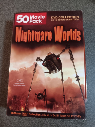 NIGHTMARE WORLDS (DVD, 12 DISCS) 50 MOVIES SCI-FI | eBay