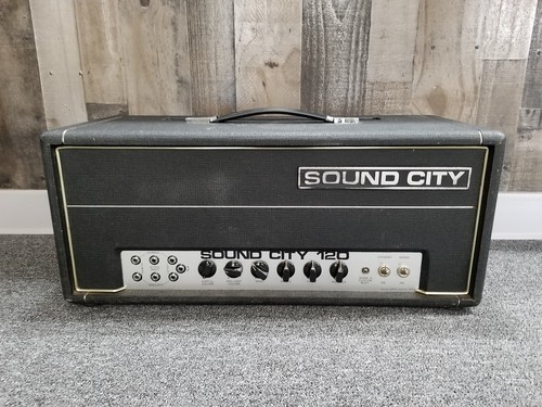 1970s Sound City 120 Head - 100% Original - Sounds Killer! | eBay