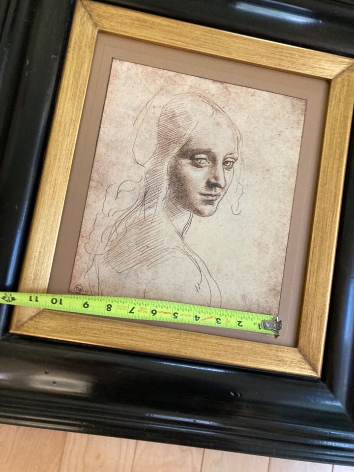 Soicher Marin Gallery DaVinci Studies of Heads I Art RARE , Original P ...