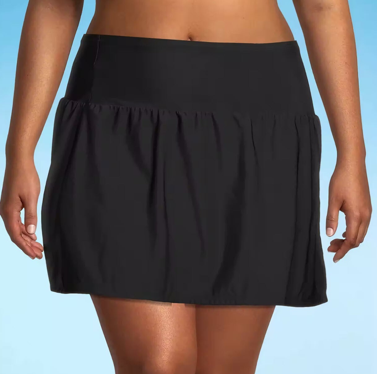 Sonnet Shores High Waist Womens Swim Skirt Plus Black Size 20W #298 ...