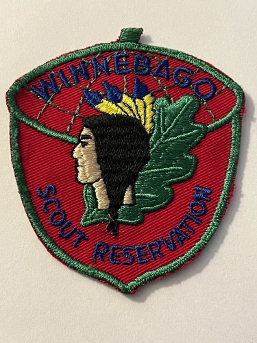 Winnebago Scout Reservation-Union Council New Jersey-Pocket Patch-Red ...