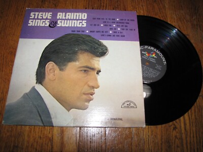 STEVE ALAIMO - SINGS & SWINGS - ABC PARAMOUNT RECORD MONO ABC 551 LP | eBay