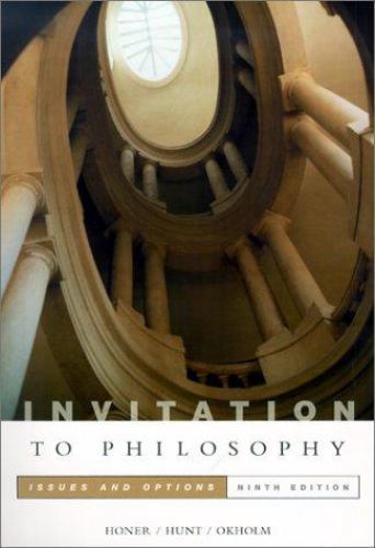 Invitation to Philosophy : Issues and Options by Thomas C. Hunt ...