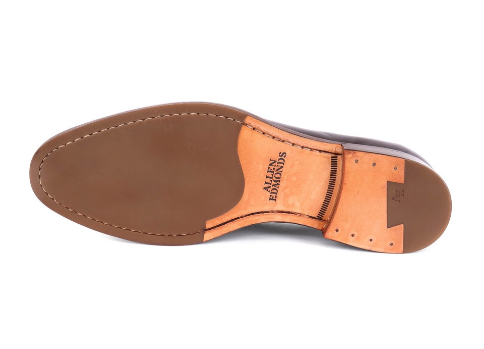 ALLEN EDMONDS Lucca TASSEL LOAFER dark brown calfskin luxury handmade ...