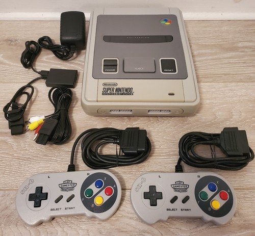 SNES Super Nintendo Console UK PAL Bundle - HDMI- Fully Working | eBay