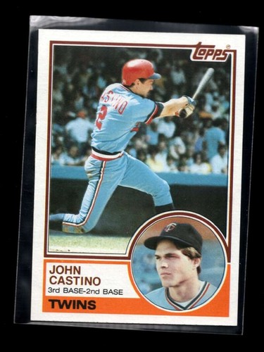 1983 TOPPS #93 JOHN CASTINO NM TWINS *PS1732 | eBay