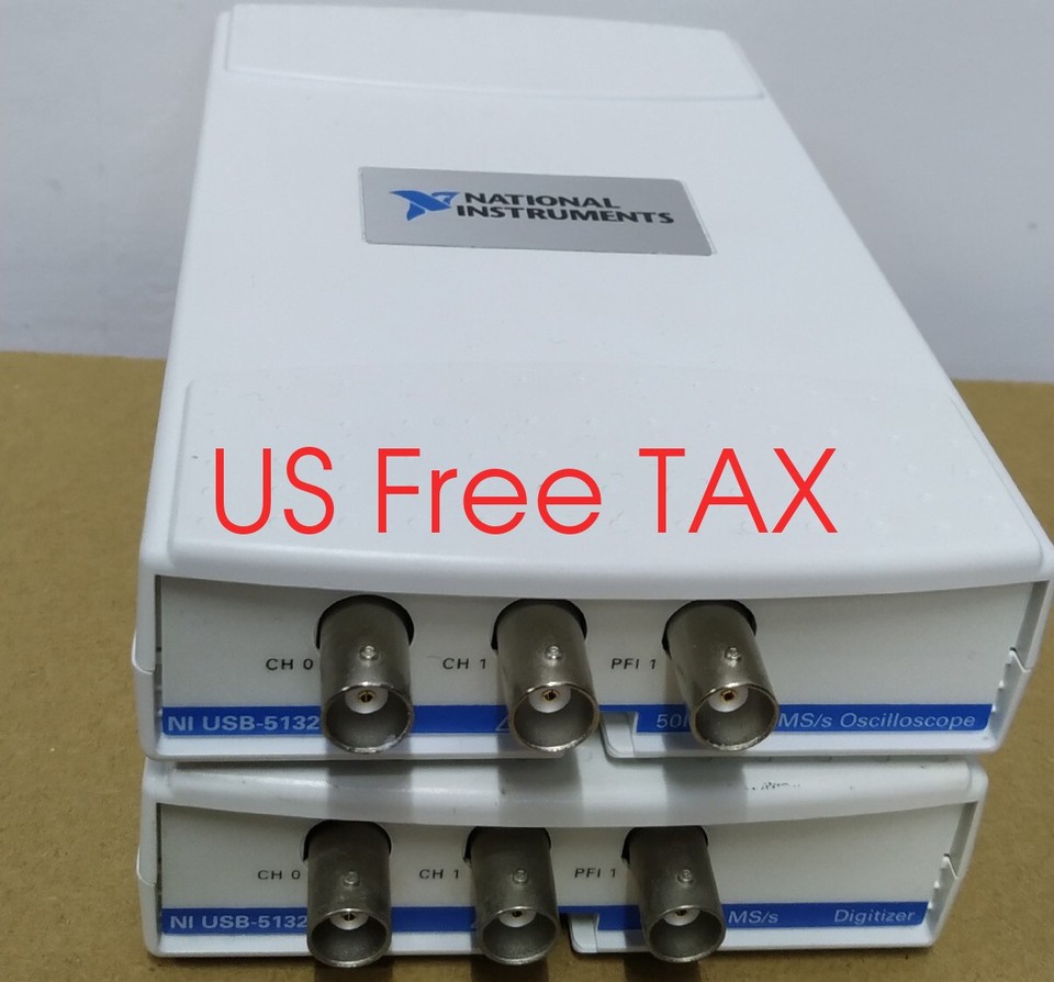 National Instruments USB-5132 High-Speed Digitizer, 2ch 8bit 50MS/s NI ...