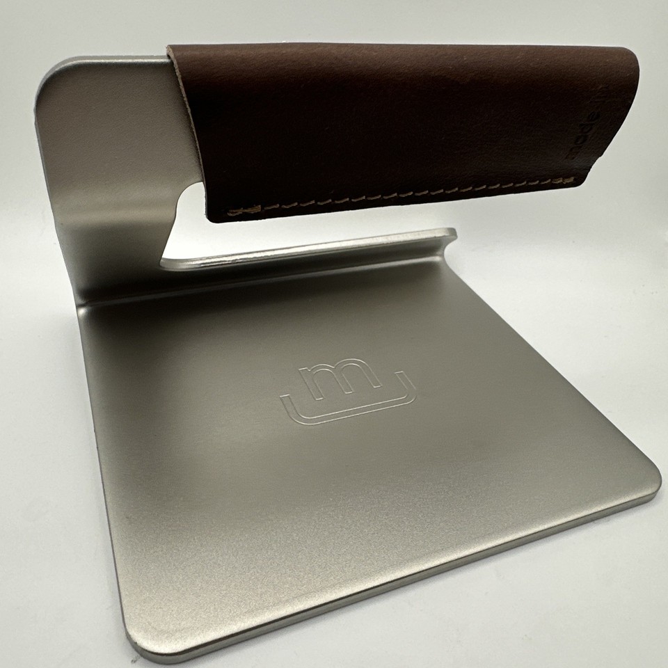 Made In Cookware - Stainless Steel Grill Press - Removable Leather ...