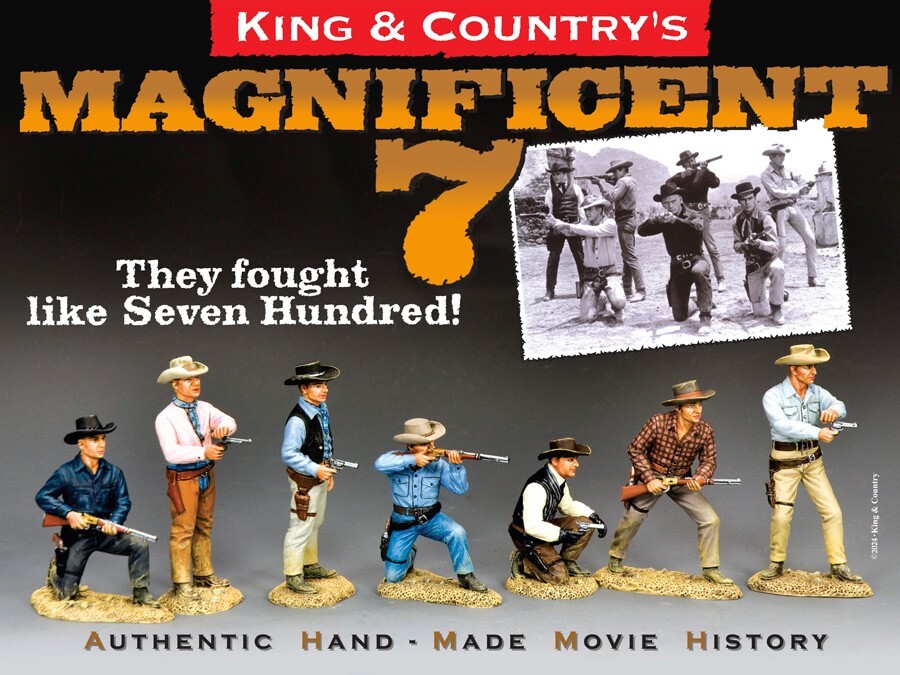 KING & COUNTRY THE REAL WEST TRW194 THE MAGNIFICENT SEVEN | eBay