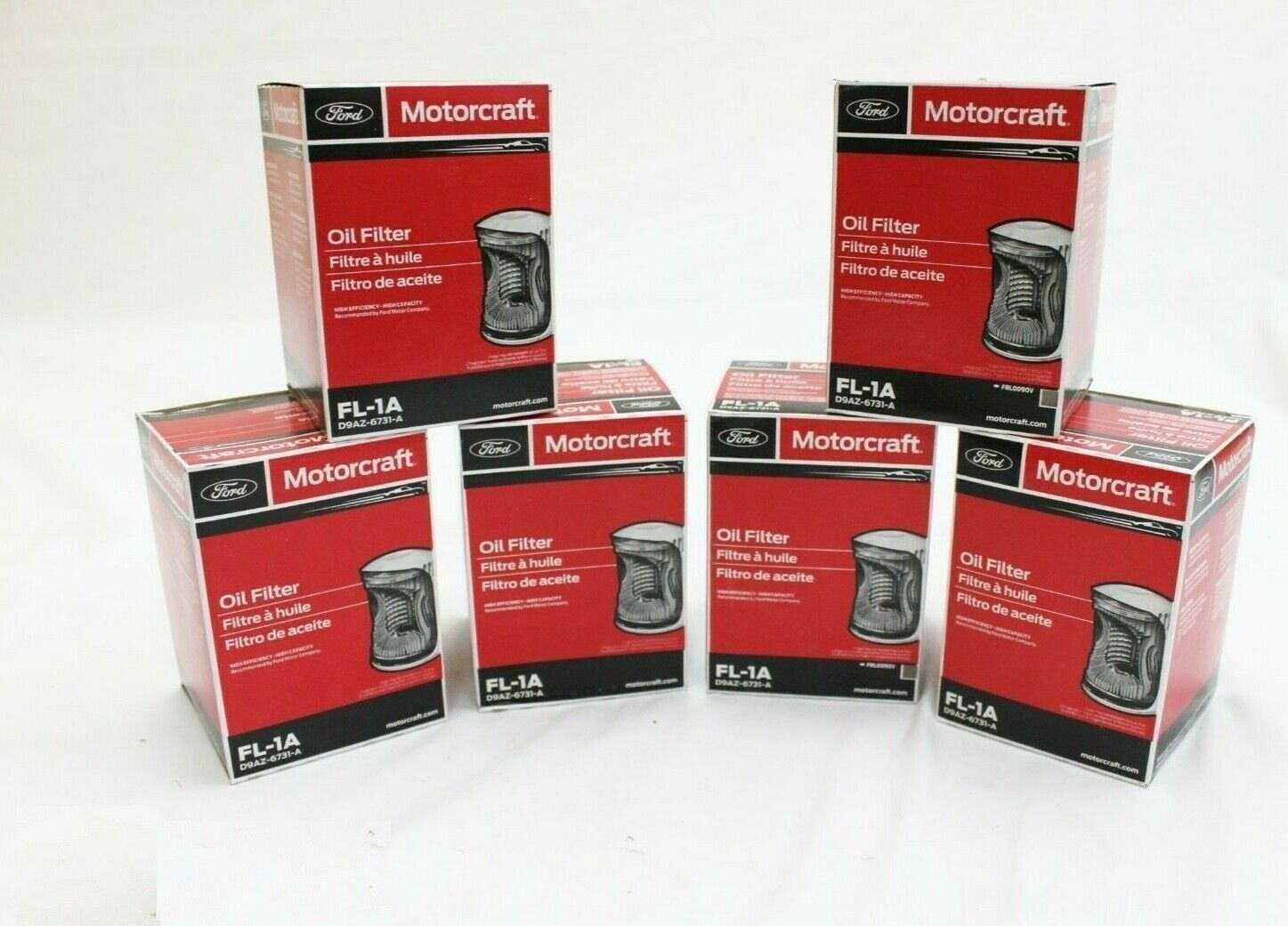 SET 6 for FORD Motorcraft Oil Filter FL1A - D9AZ-6731-A | eBay