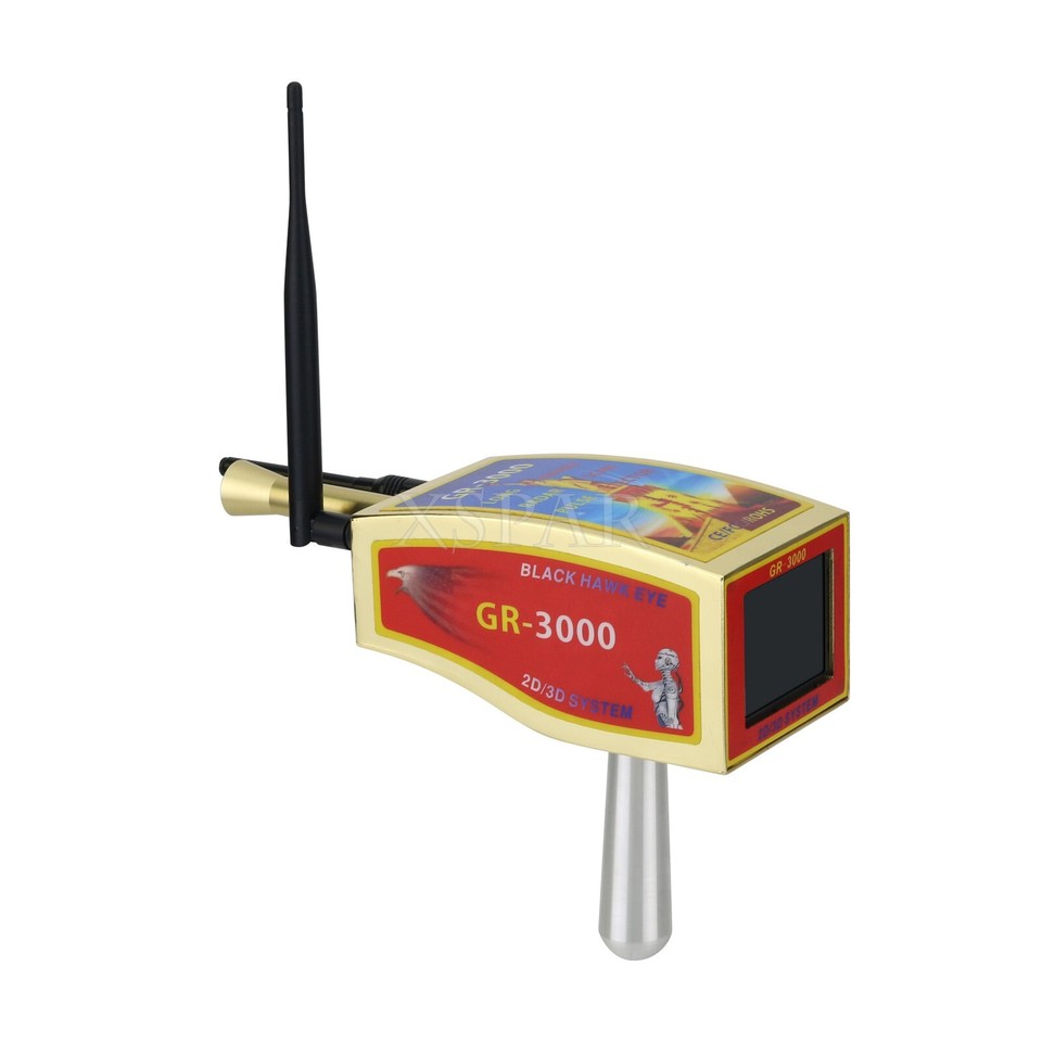 GR-3000 Black Hawk Eye Gold Detector Metal Detector 2D/3D System w ...