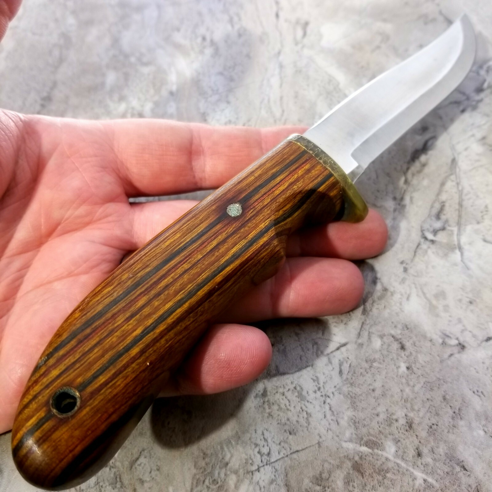 Harrington Knives Custom Handmade SN549A Fixed Blade Knife Made in Yuma ...